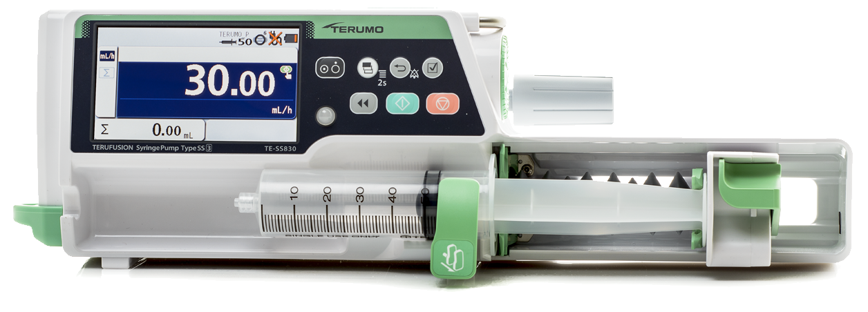 Giới thiệu mẫu bơm tiêm điện thông minh Terumo TE - SS830 của Nhật Bản