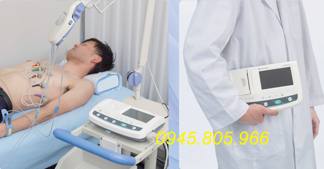 Máy điện tim 3 cần Cardiofax Model: ECG 3150